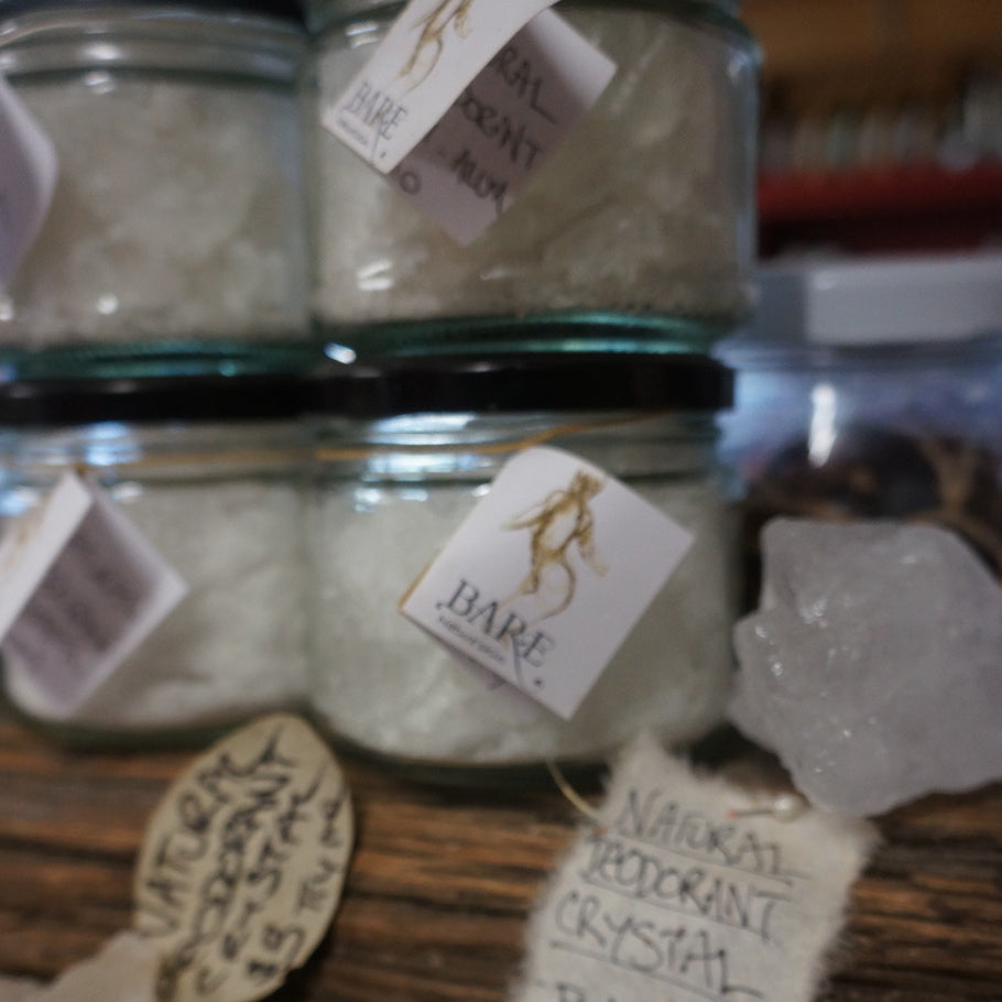 Crystal Deodorant – BARE Nature'sKin